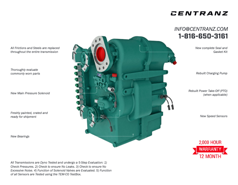 PS6 Fuji Transmission | Case IH (Steiger/Quadtrac) & New Holland